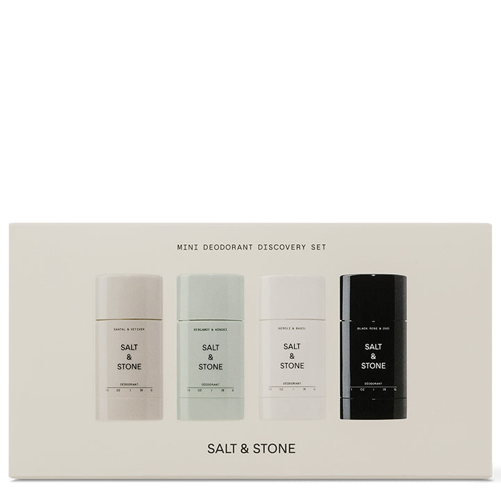 Salt & Stone Mini Deo Set 4x 28gr kopen? Shop online bij Care for Skin.
